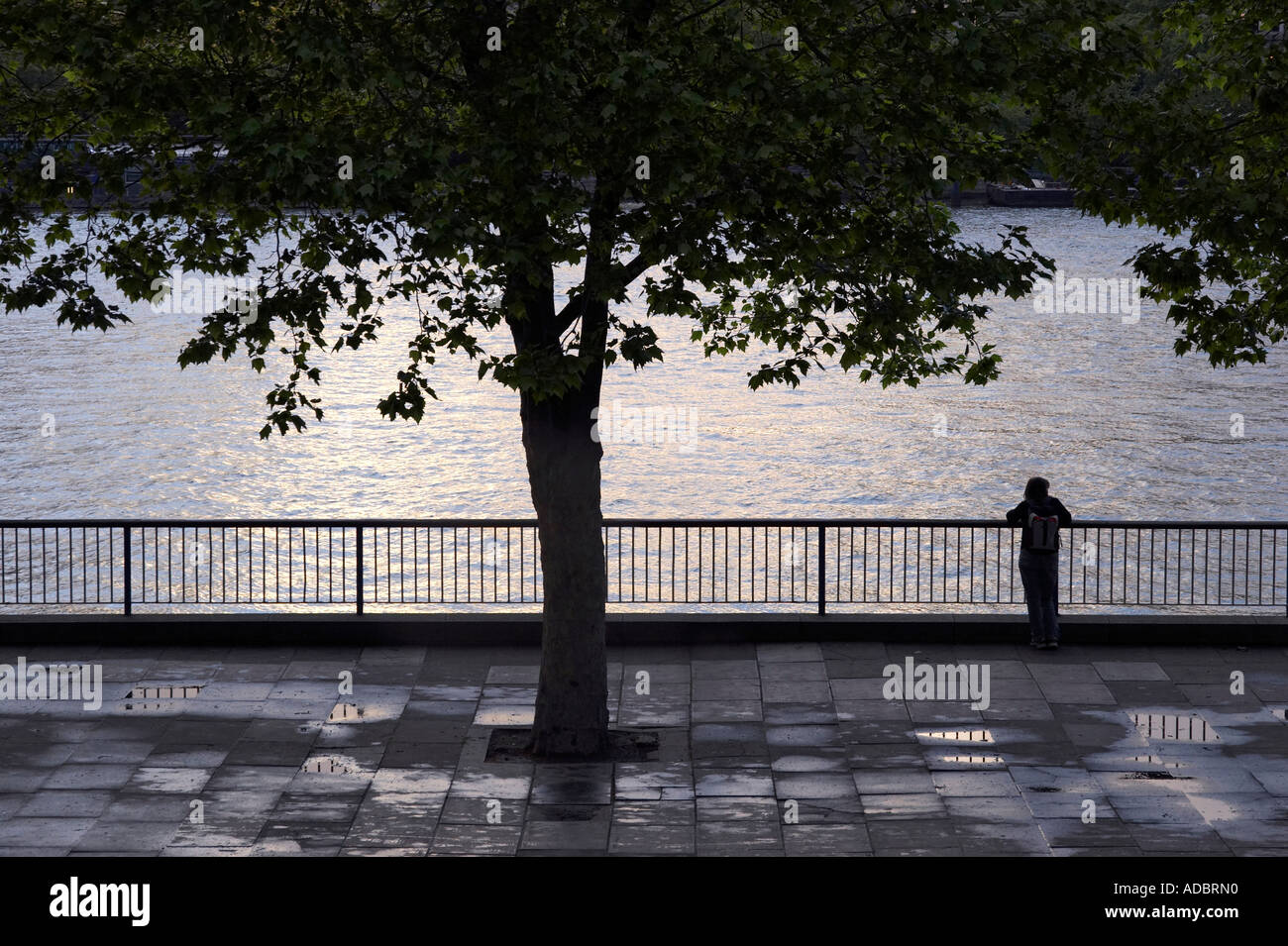 Lone figure stands hi-res stock photography and images - Alamy