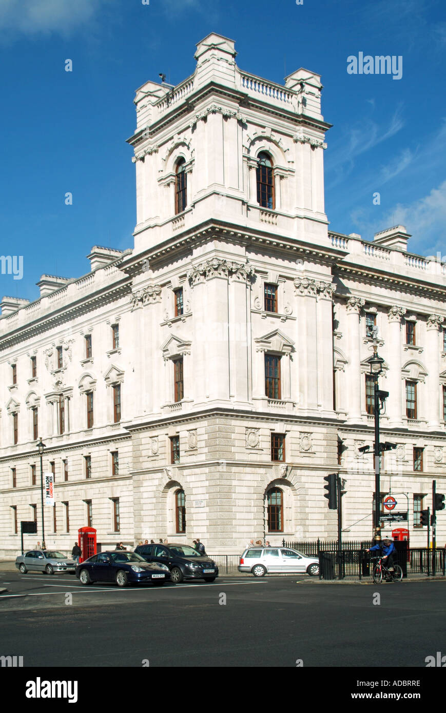 Large stone building of Government Offices corner site of Great George ...