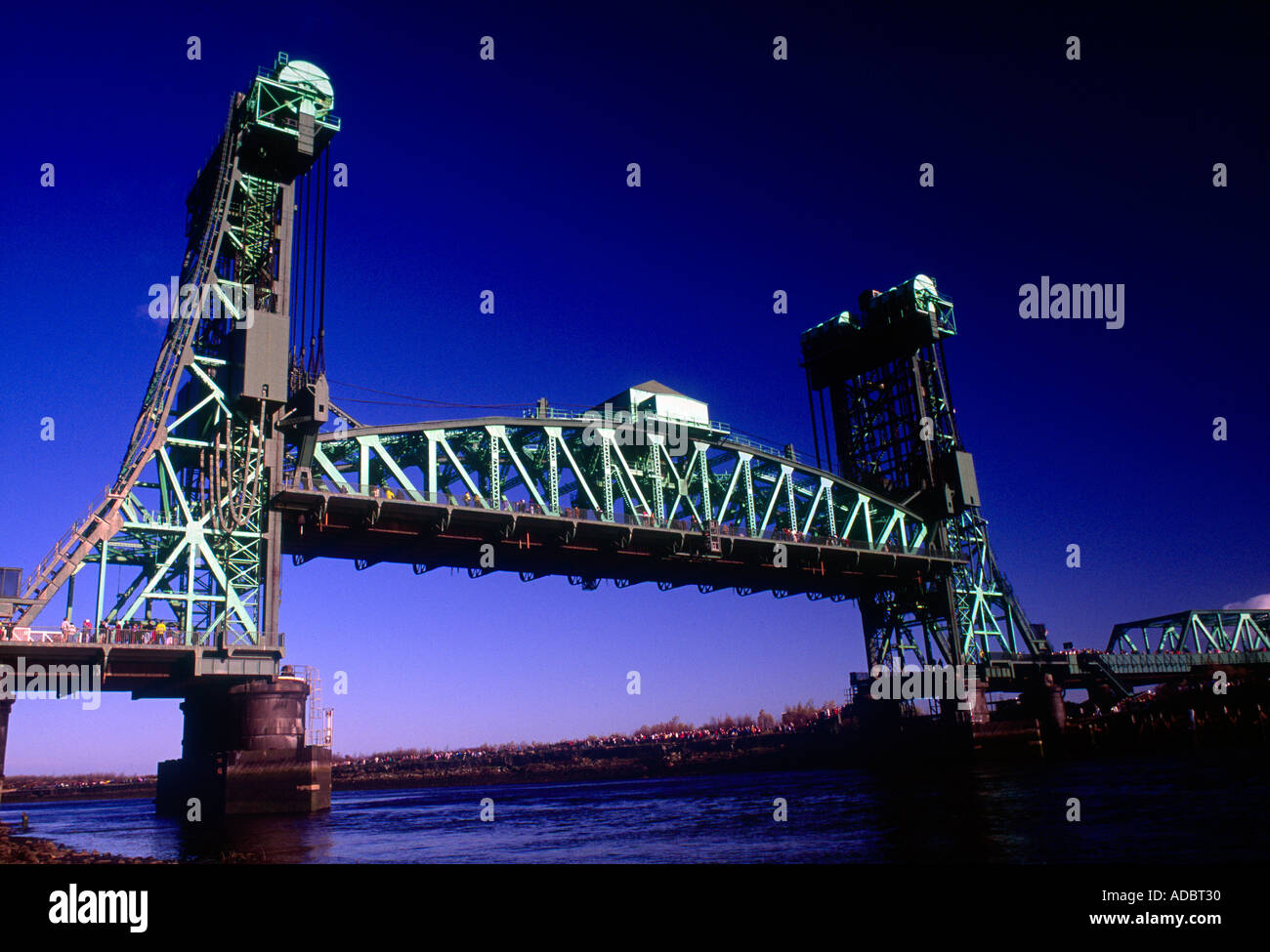 Newport Bridge, Middlesbrough, UK Stock Photo - Alamy
