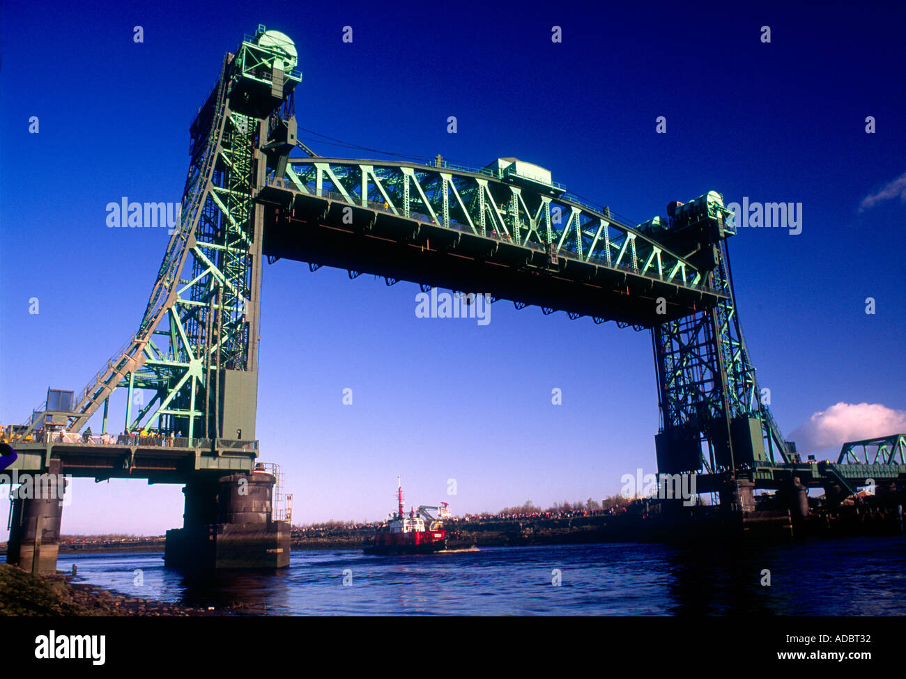 Newport Bridge, Middlesbrough, UK Stock Photo - Alamy