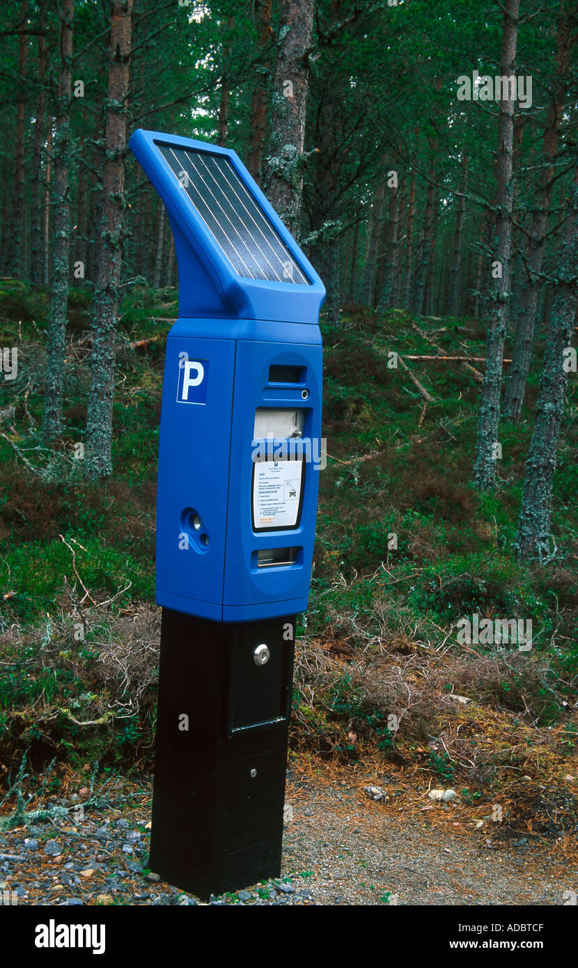 Car parking ticket dispenser hi-res stock photography and images - Alamy