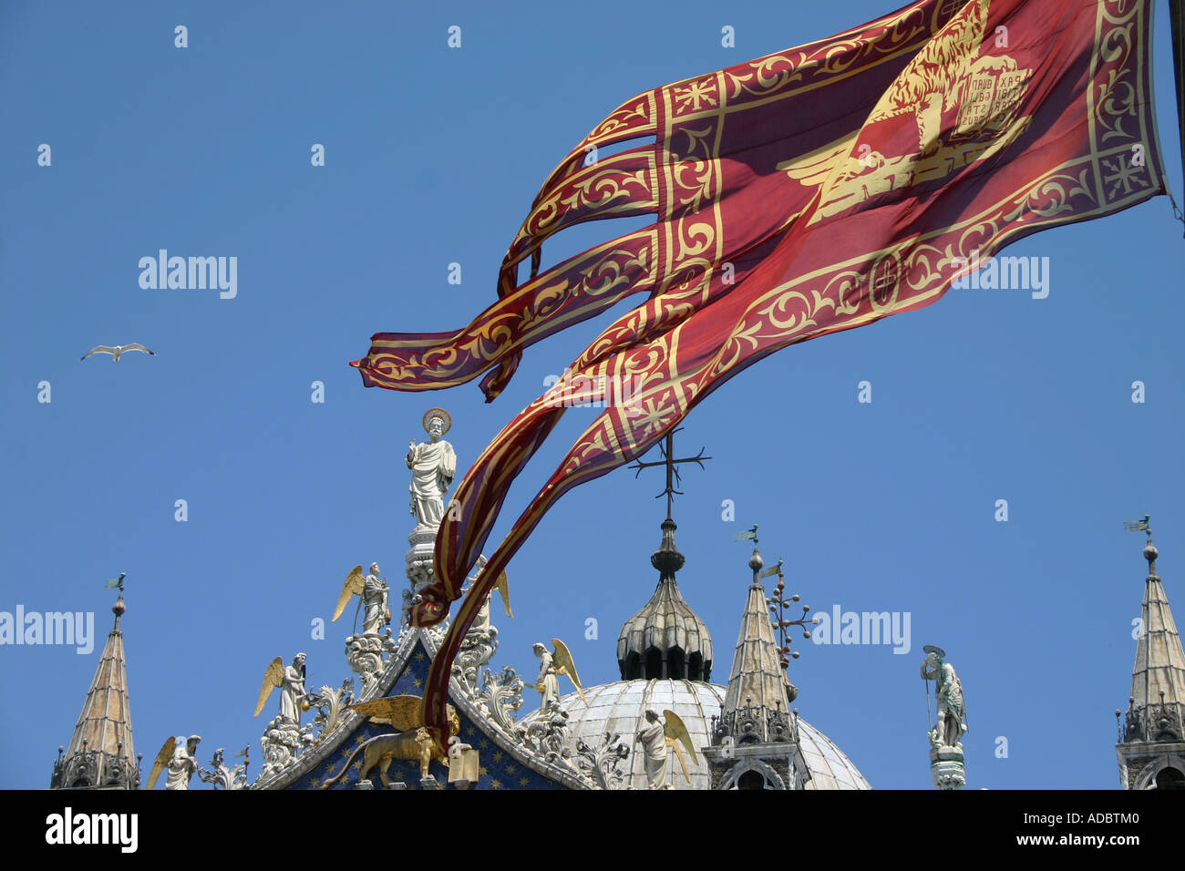 Venice flag hi-res stock photography and images - Alamy