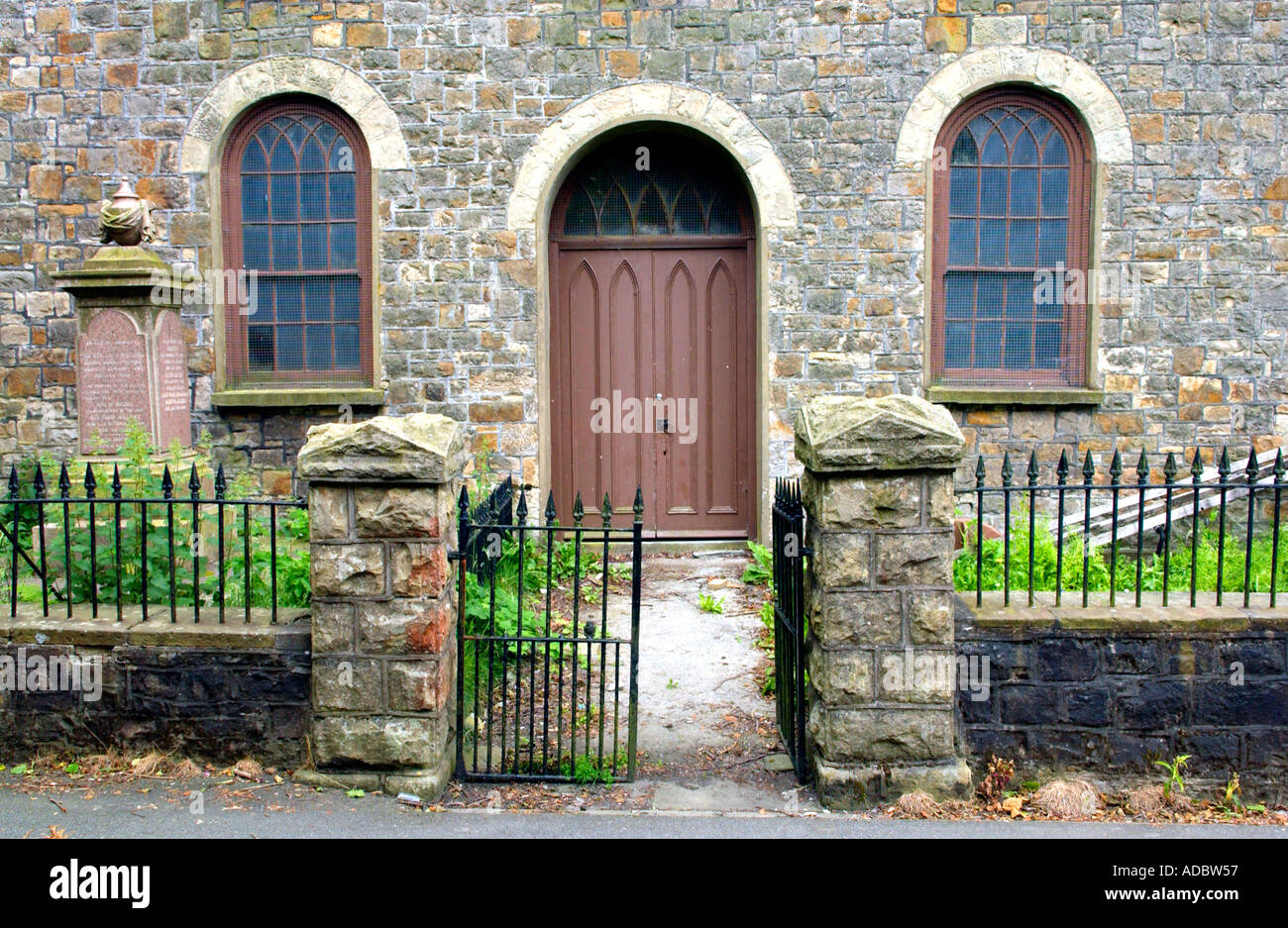 Berea Chapel at Blaina Blaenau Gwent Wales UK built in 1842 and opened ...