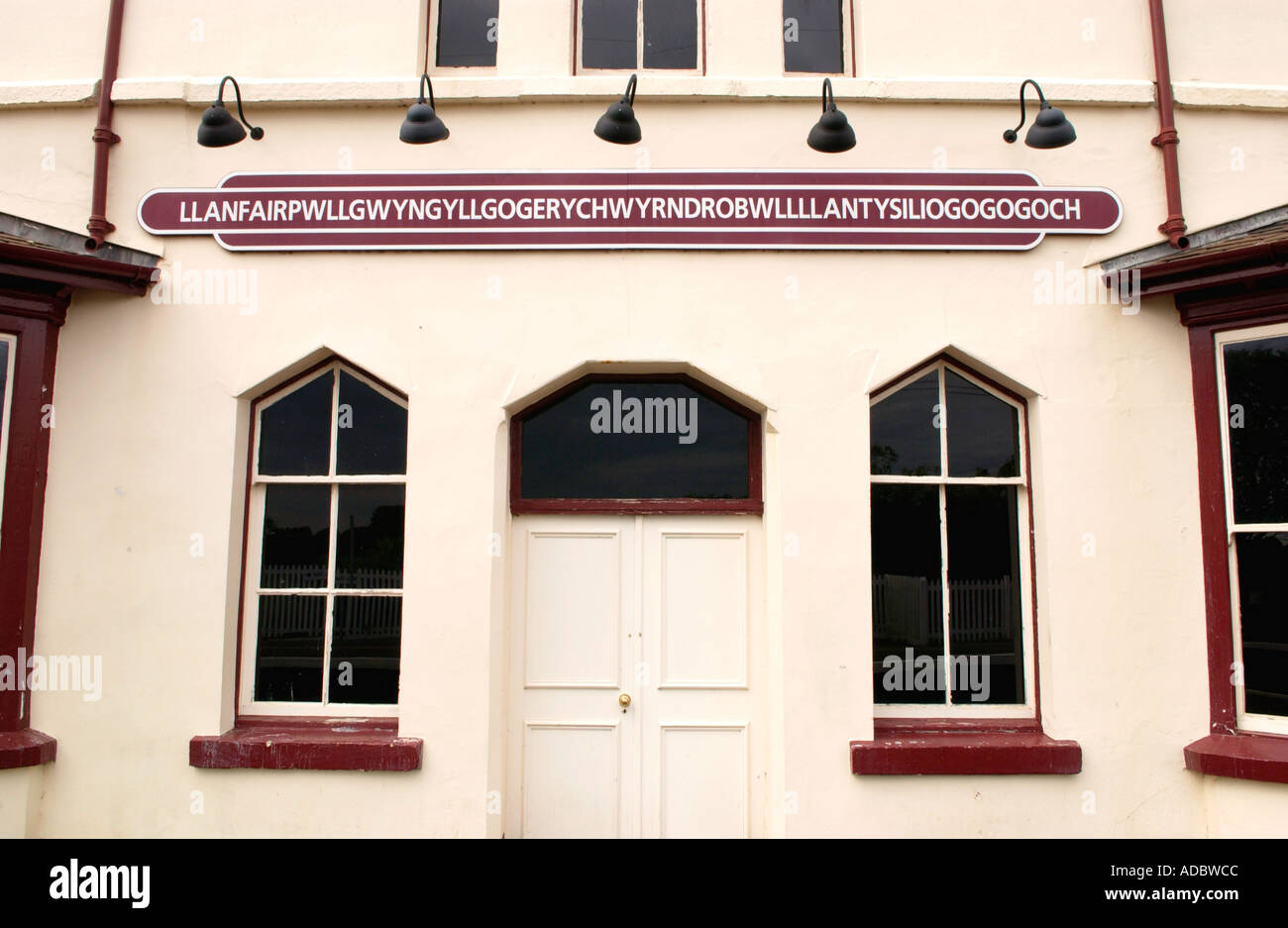 Former railway station with longest name at Llanfair PG Anglesey North ...