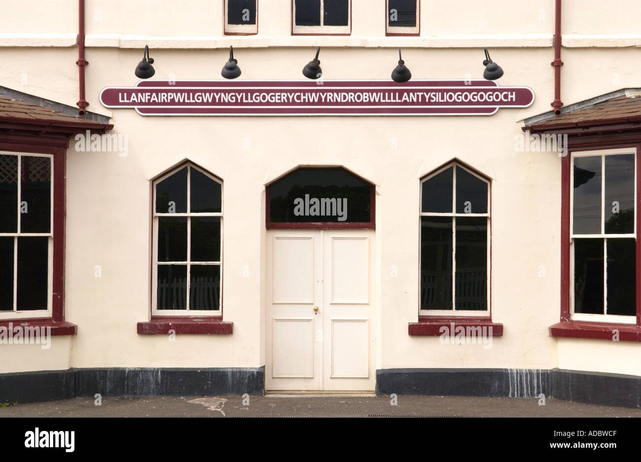Former railway station with longest name at Llanfair PG Anglesey North ...