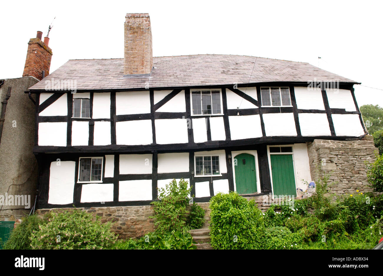 Framed by restored medieval houses hi-res stock photography and images ...