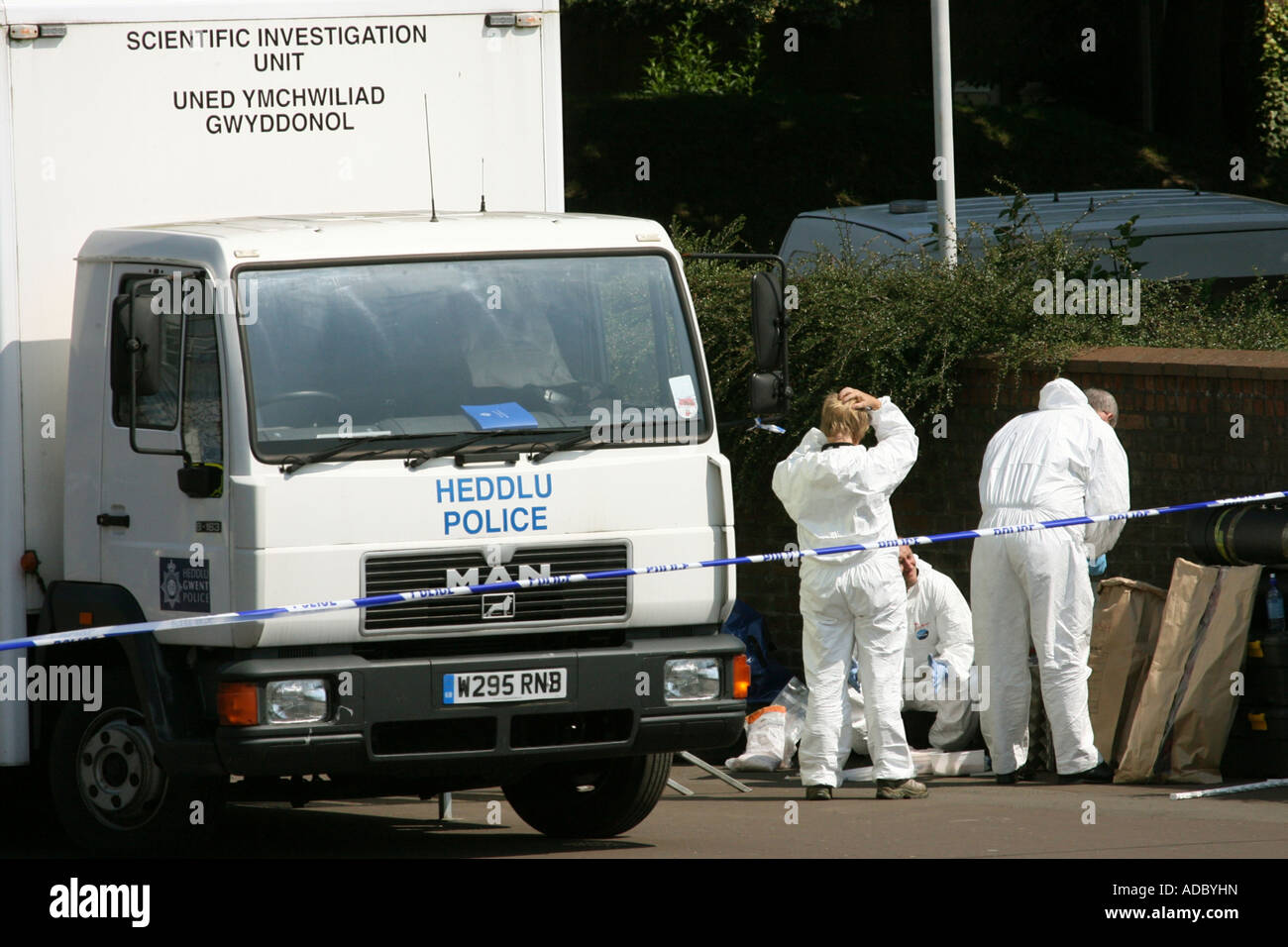 Crime scene unit van hi-res stock photography and images - Alamy