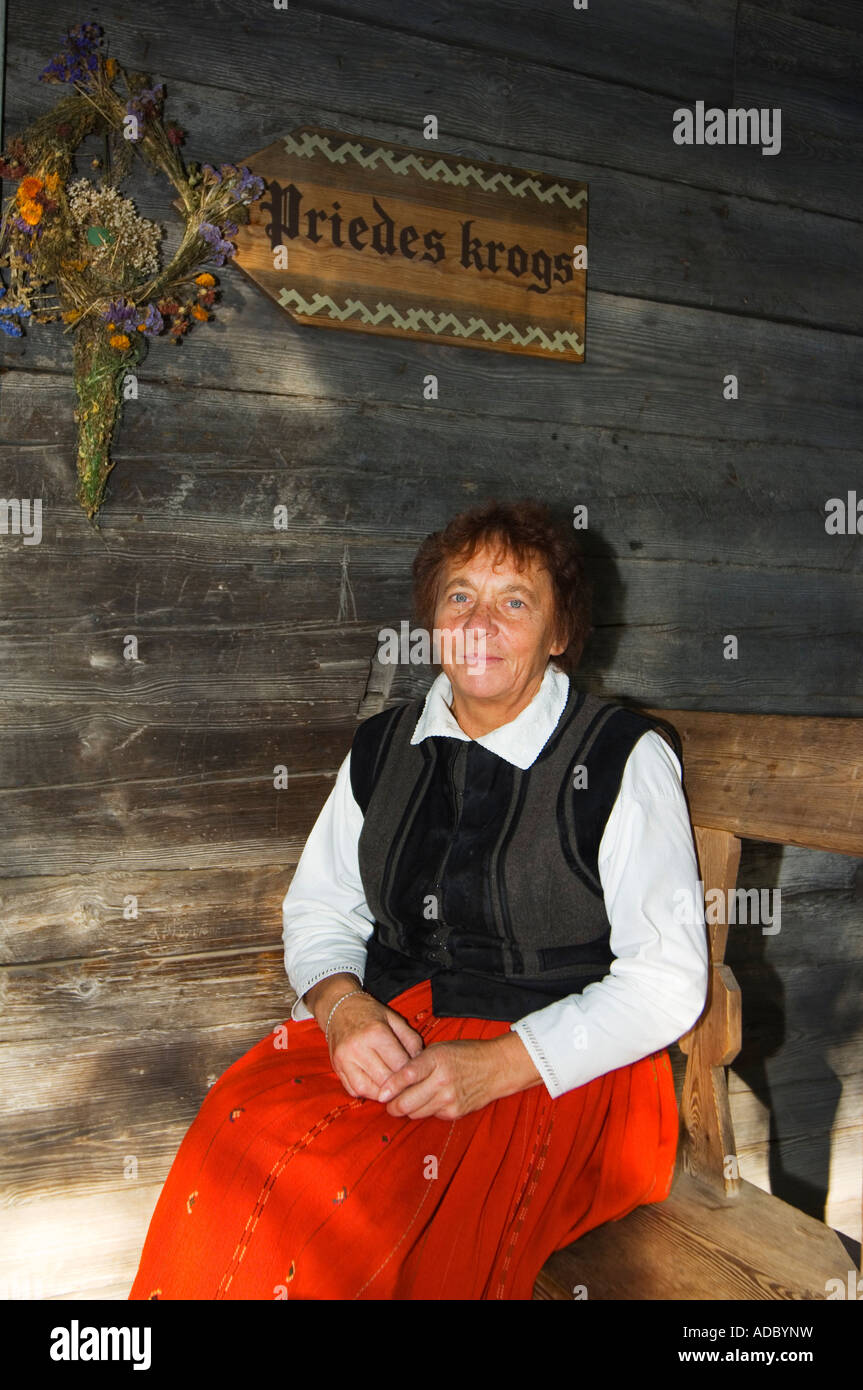 Latvian women in traditional costume hi-res stock photography and ...