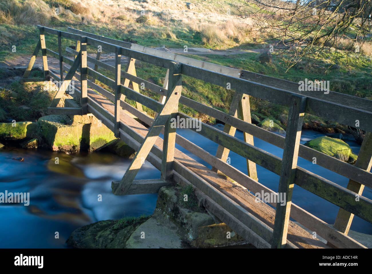 Bridge over burbage brook hi-res stock photography and images - Alamy