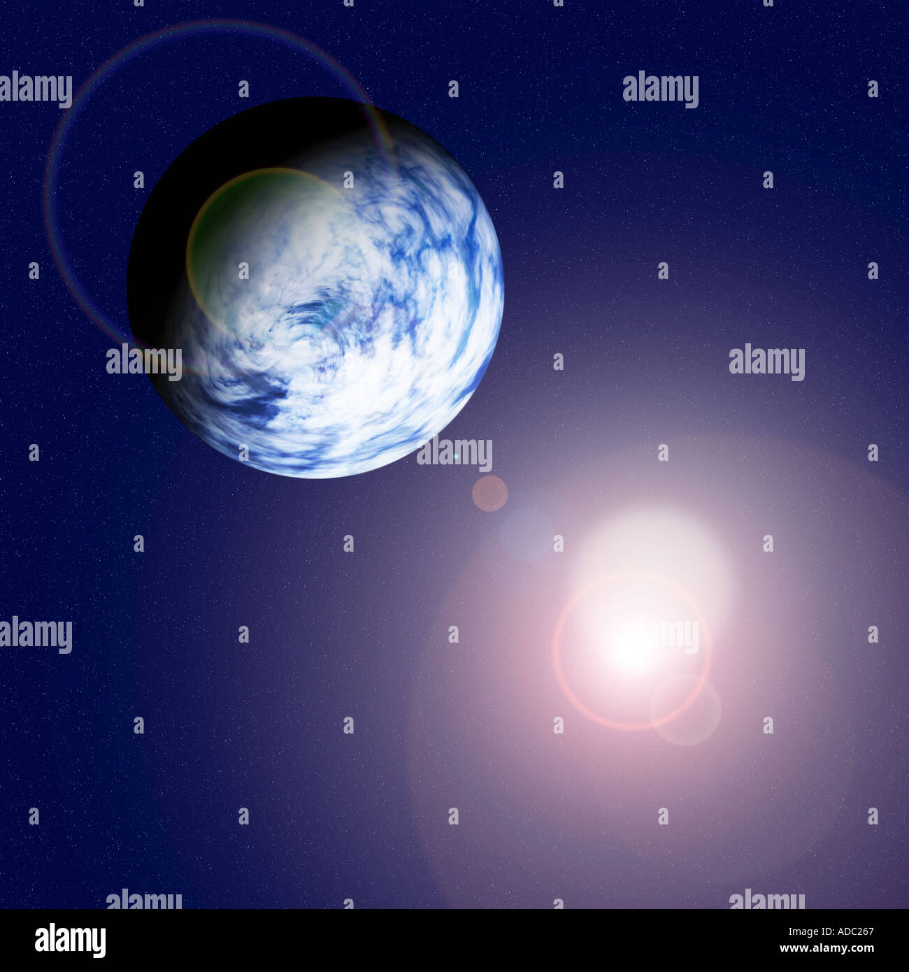 Planet Erde Planet Earth Stock Photo - Alamy