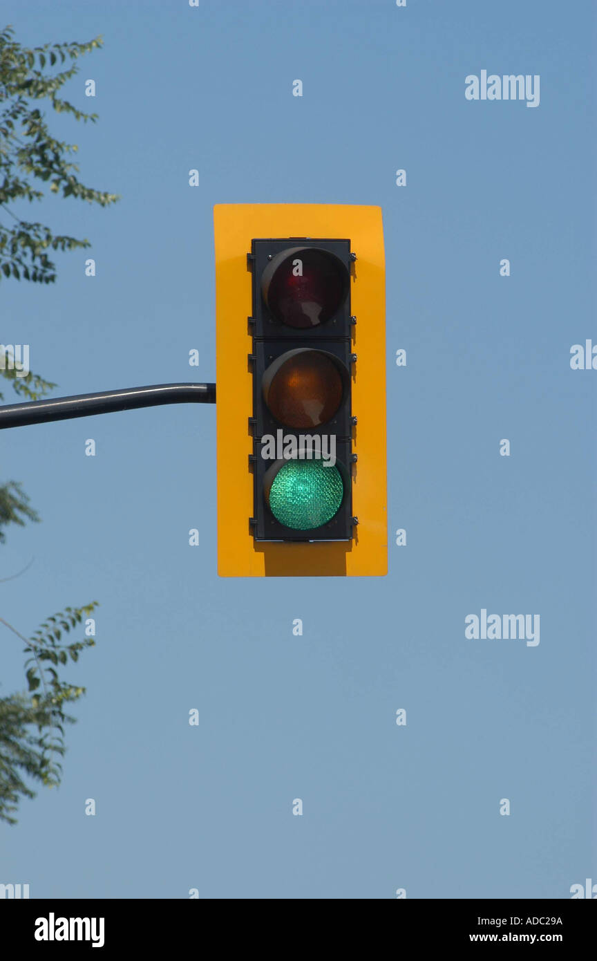 Street Light Quebec Canada Stock Photo - Alamy