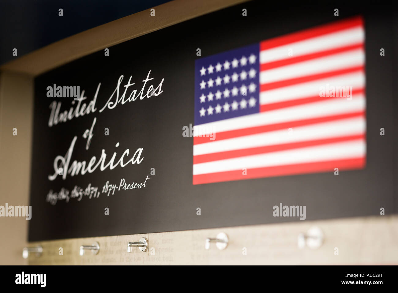 United States of America display Stock Photo - Alamy