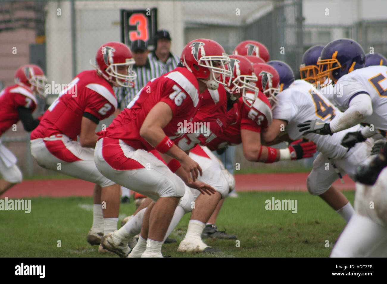 High school football Stock Photo - Alamy