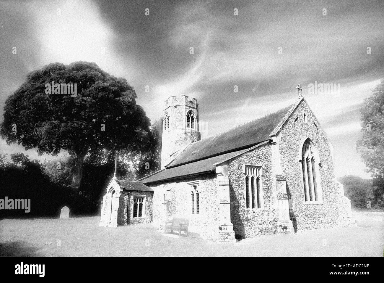 Matlaske Parish Church Medieval church Matlaske Norfolk Stock Photo - Alamy