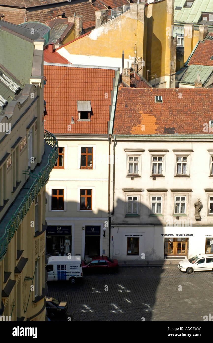 Prague rooftop view Czech Republic Stock Photo - Alamy