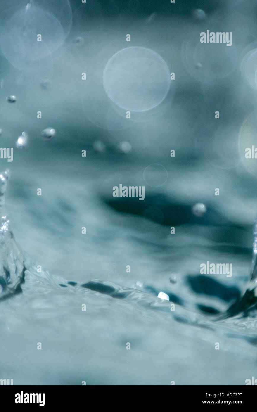 Water splashing, extreme close-up Stock Photo - Alamy