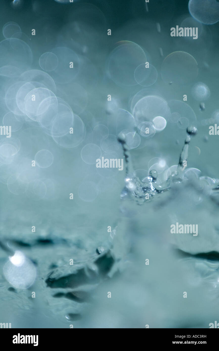 Water splashing, extreme close-up Stock Photo - Alamy