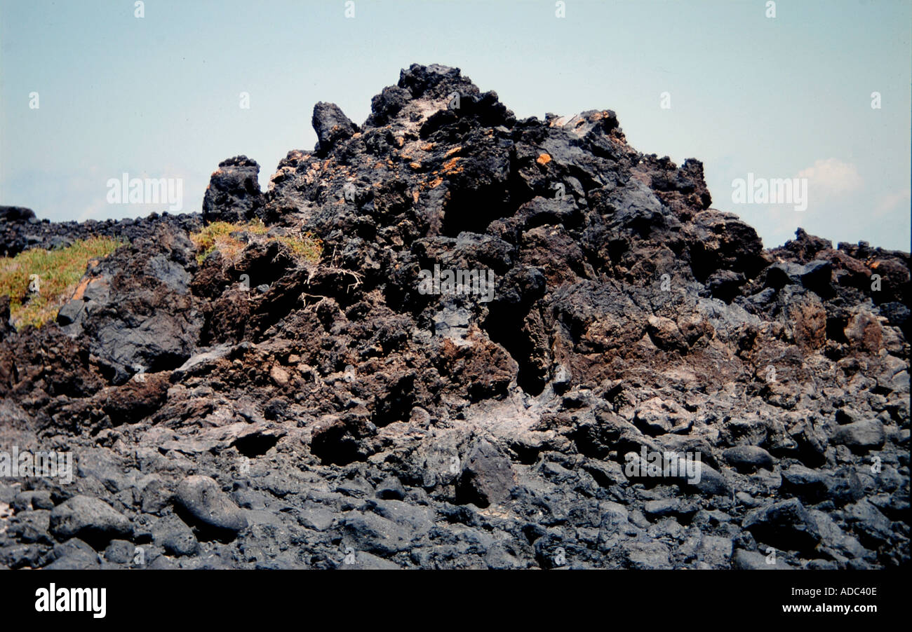 Lump of volcanic rock Lanzarote Stock Photo - Alamy