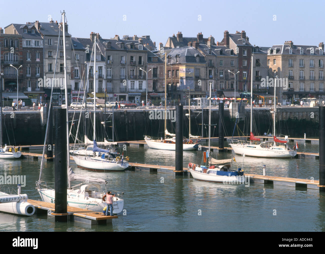 France Dieppe Harbour Stock Photo - Alamy