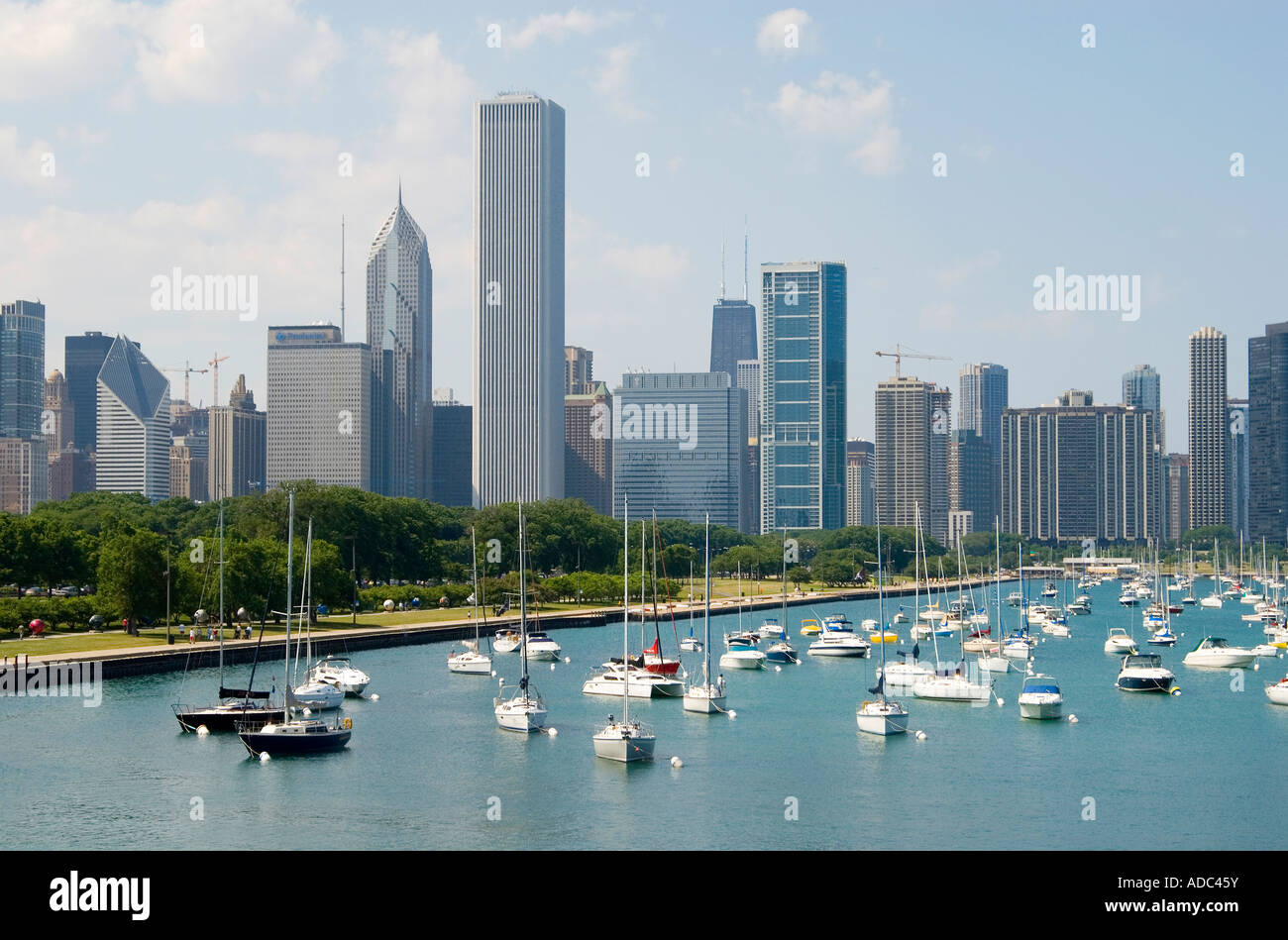 Chicago Lake Front Scenic Stock Photo - Alamy