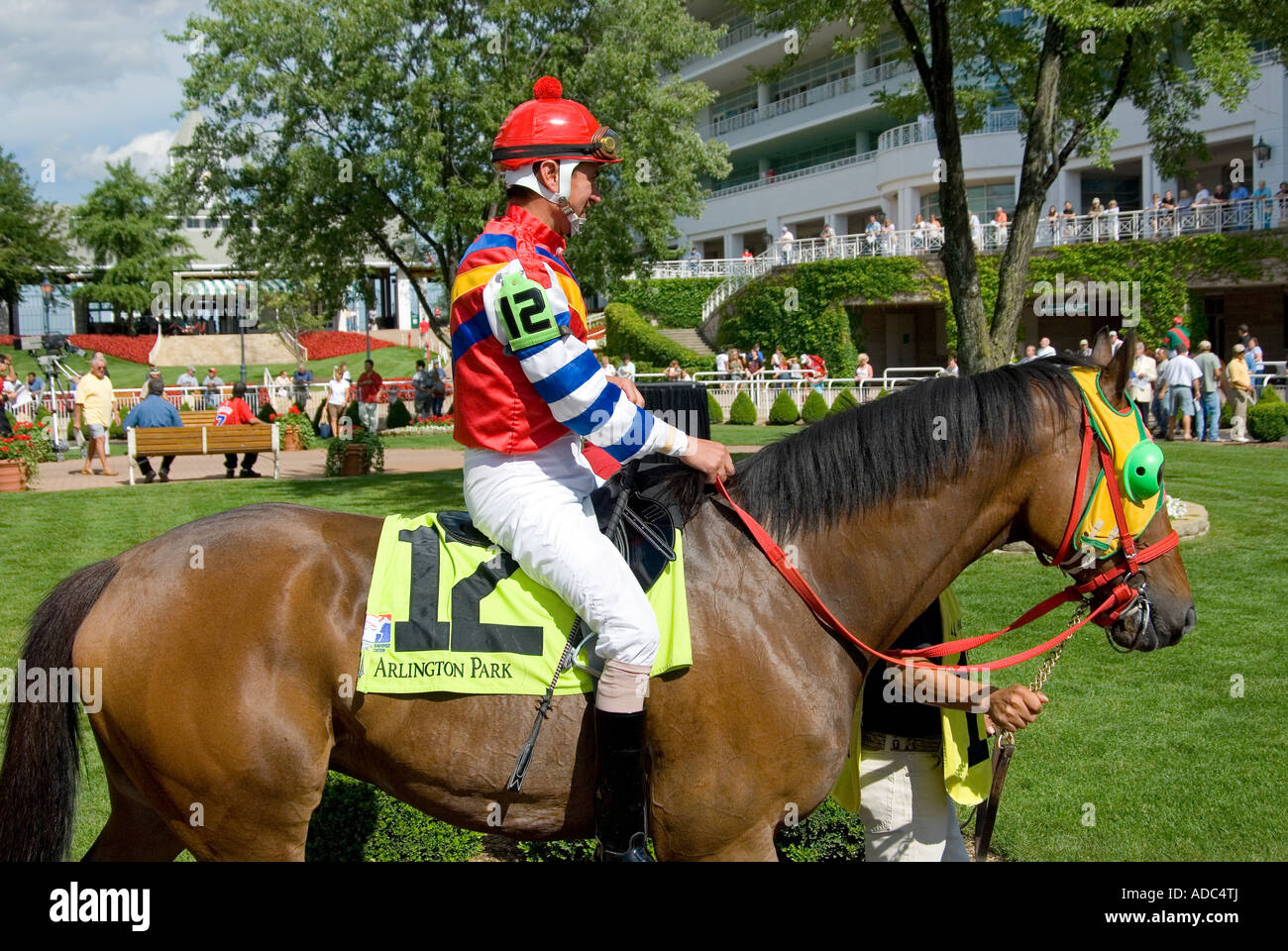 Jockeys paddock hi-res stock photography and images - Alamy