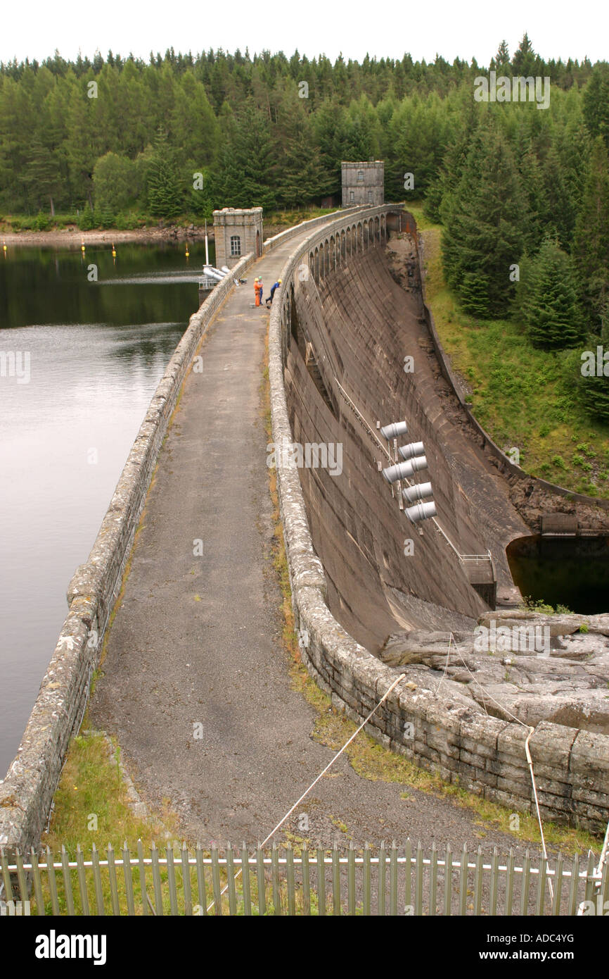 Laggan Dam Scotland Stock Photo - Alamy