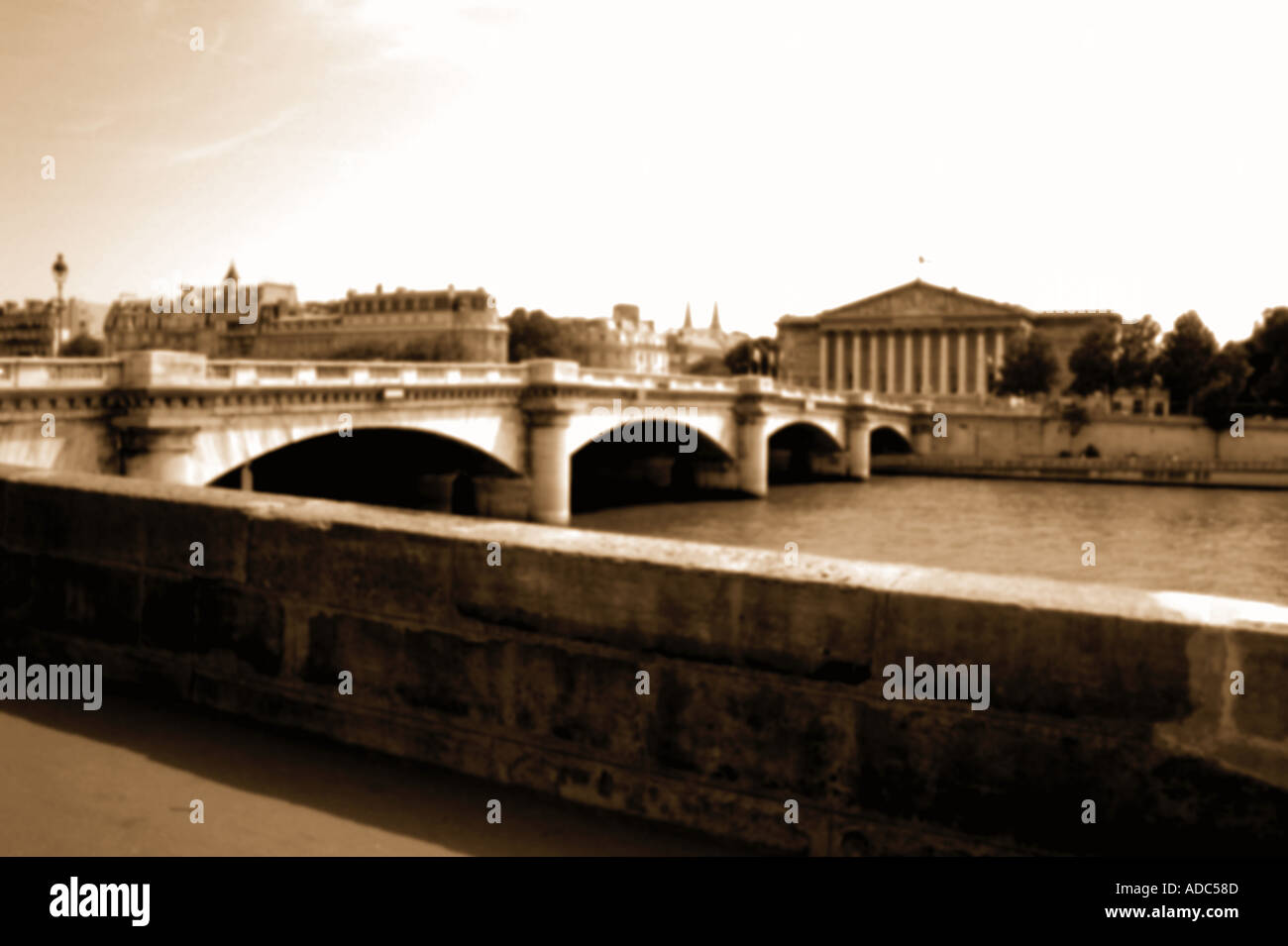 Bridge sepia hi-res stock photography and images - Alamy
