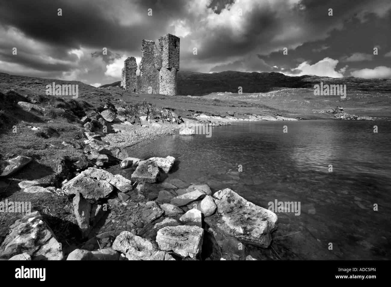 Assynt view Black and White Stock Photos & Images - Alamy
