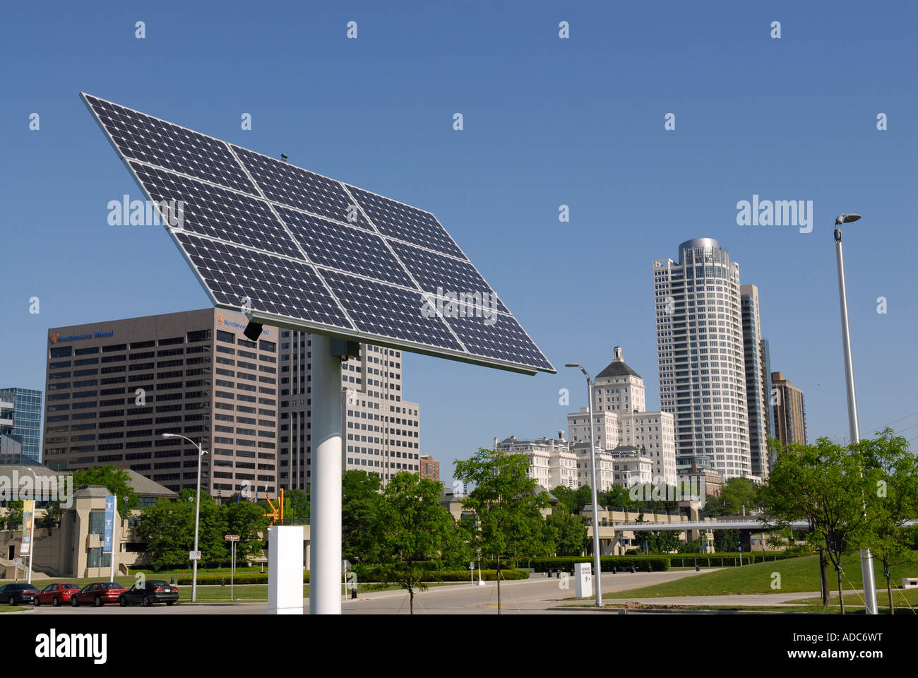 Solar panels discovery science center hi-res stock photography and ...