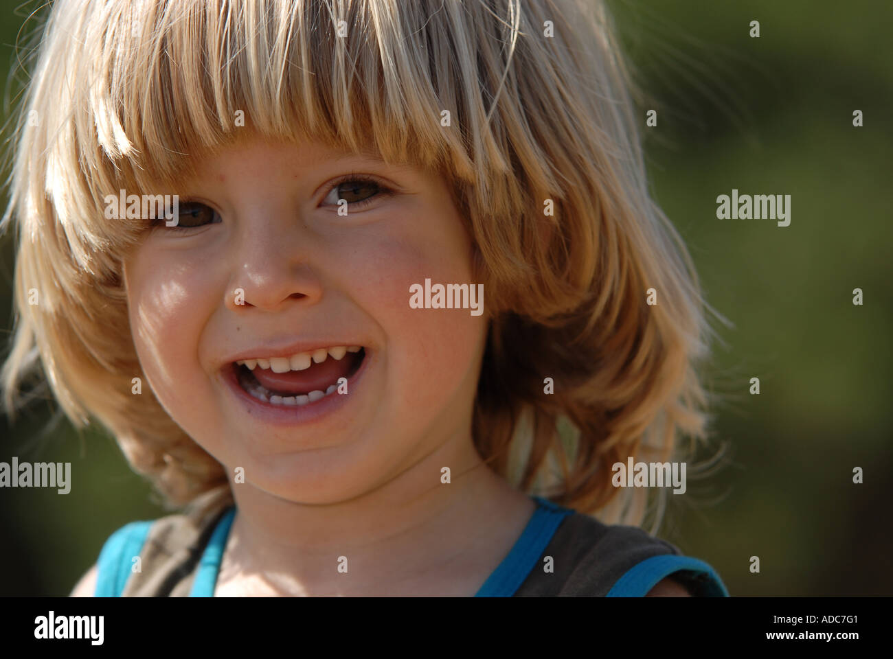 Portrait of a happy child Stock Photo - Alamy