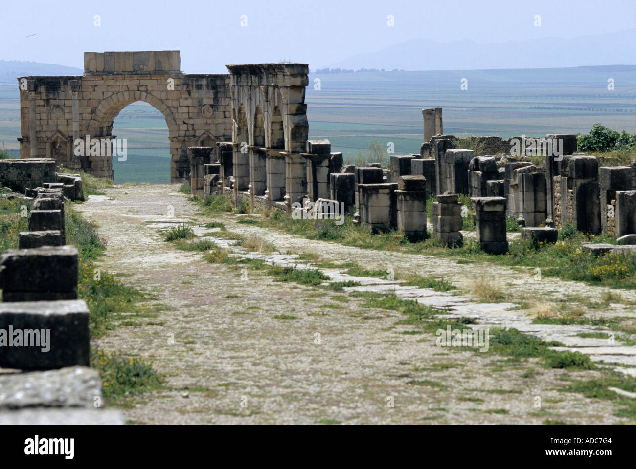 Ceremonial road gateway hi-res stock photography and images - Alamy