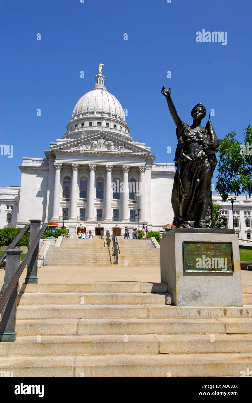 The State Capitol Building at Madison Wisconsin WI Stock Photo - Alamy