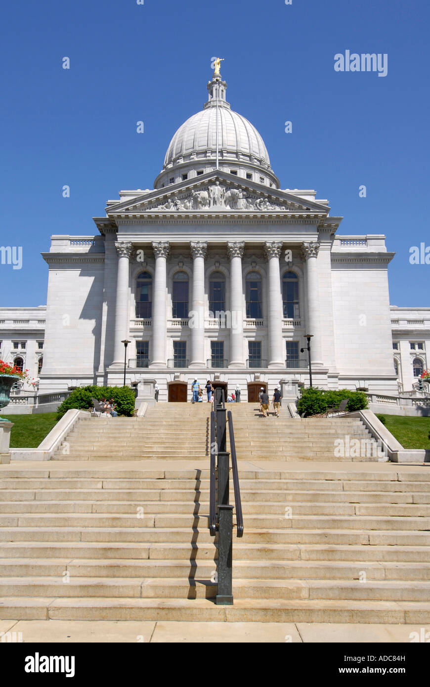 The State Capitol Building at Madison Wisconsin WI Stock Photo - Alamy