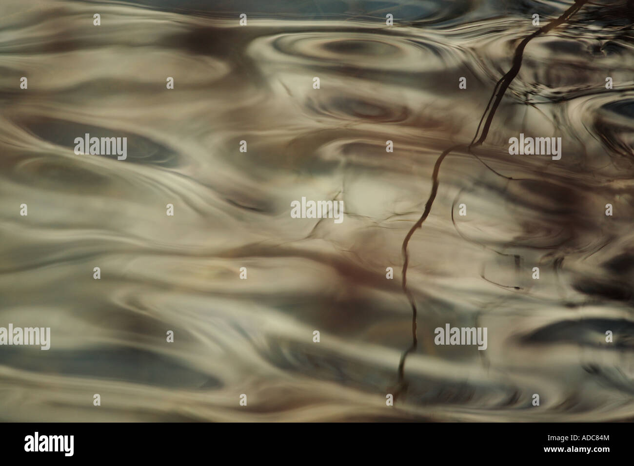 water reflection patterns Stock Photo - Alamy