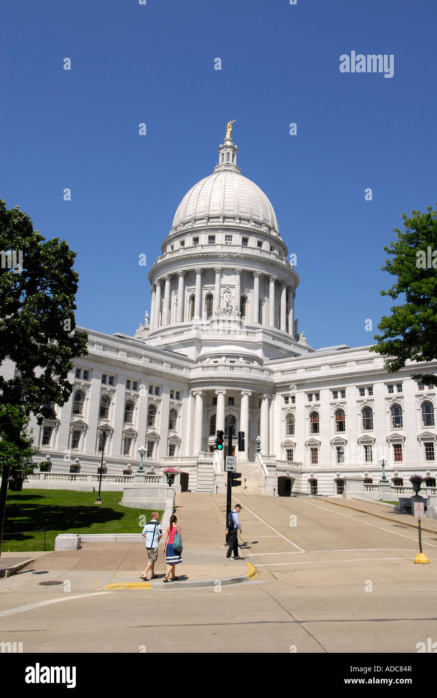 The State Capitol Building at Madison Wisconsin WI Stock Photo - Alamy