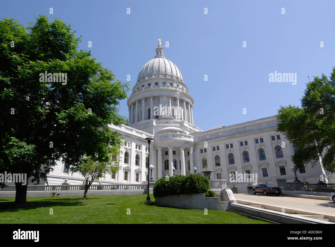 The State Capitol Building at Madison Wisconsin WI Stock Photo - Alamy