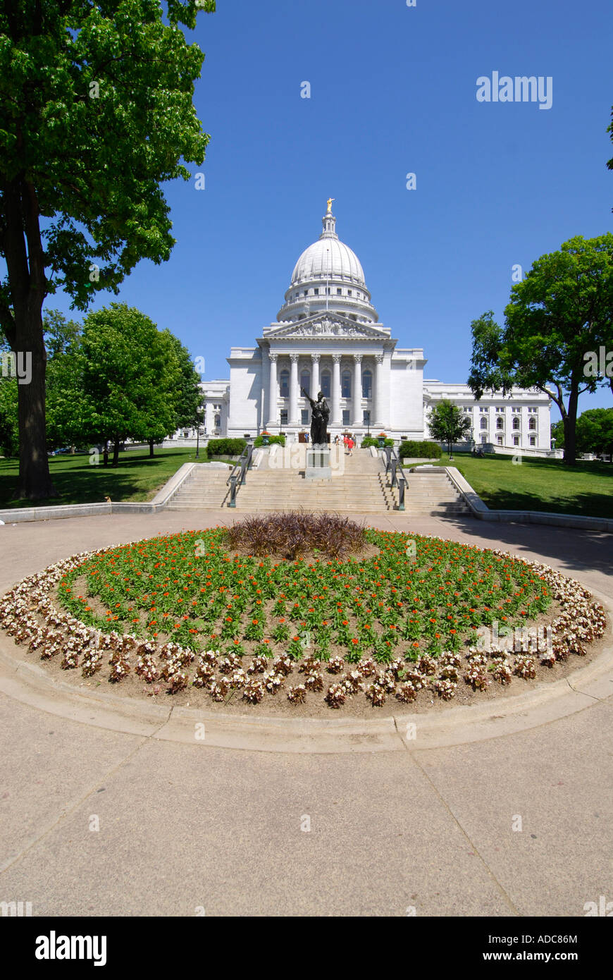 The State Capitol Building at Madison Wisconsin WI Stock Photo - Alamy