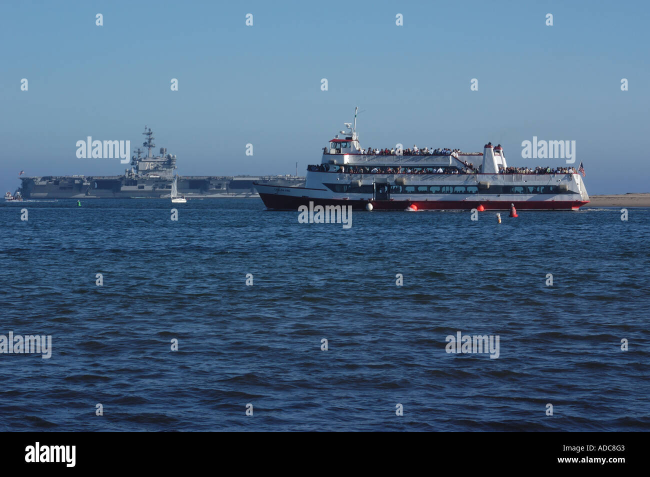 U.S.S. Ronald Reagan Stock Photo - Alamy