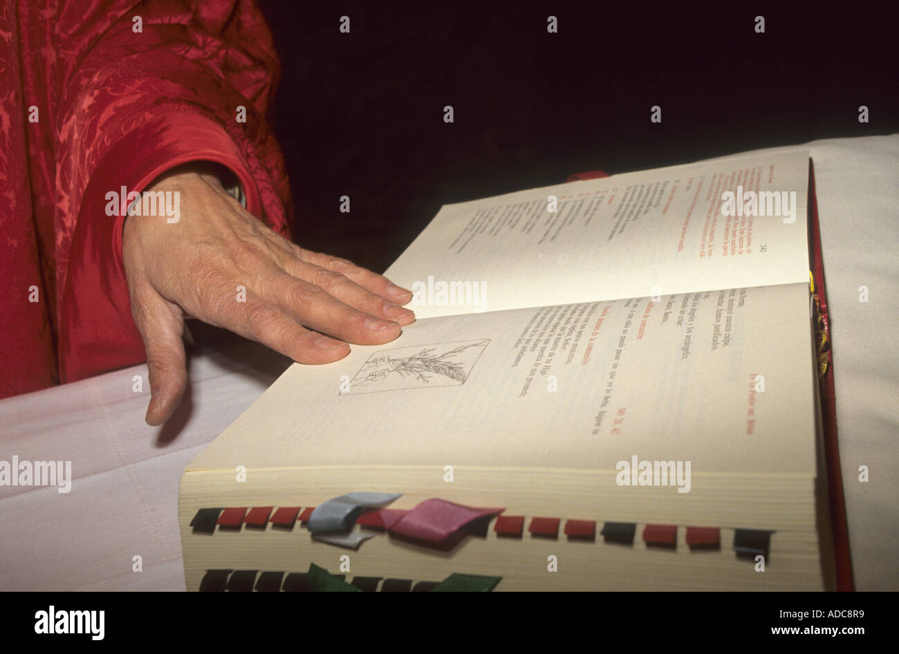 Bible. Liturgy. Catholic mass Stock Photo - Alamy