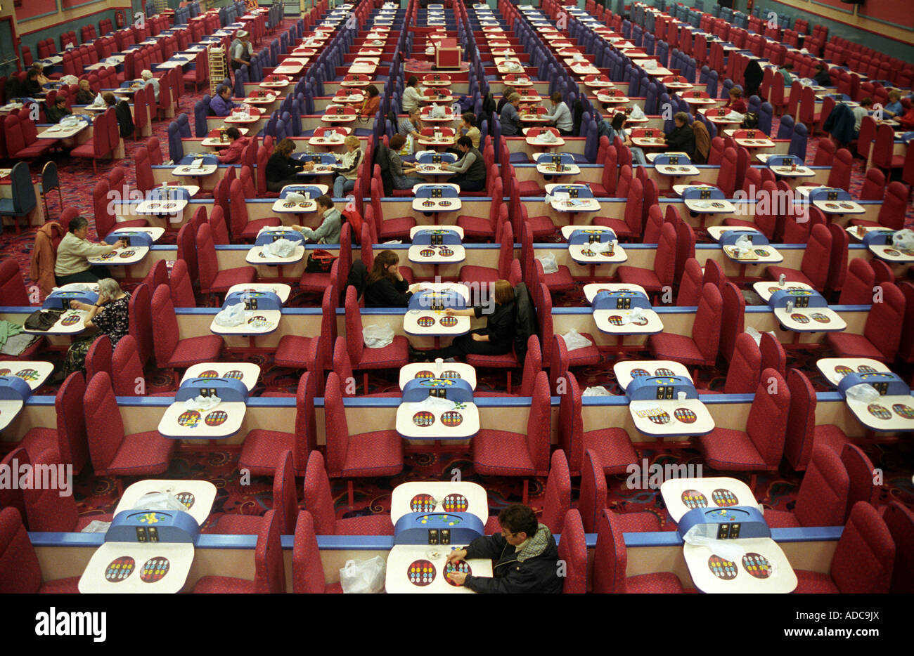 A bingo hall in the UK Stock Photo - Alamy