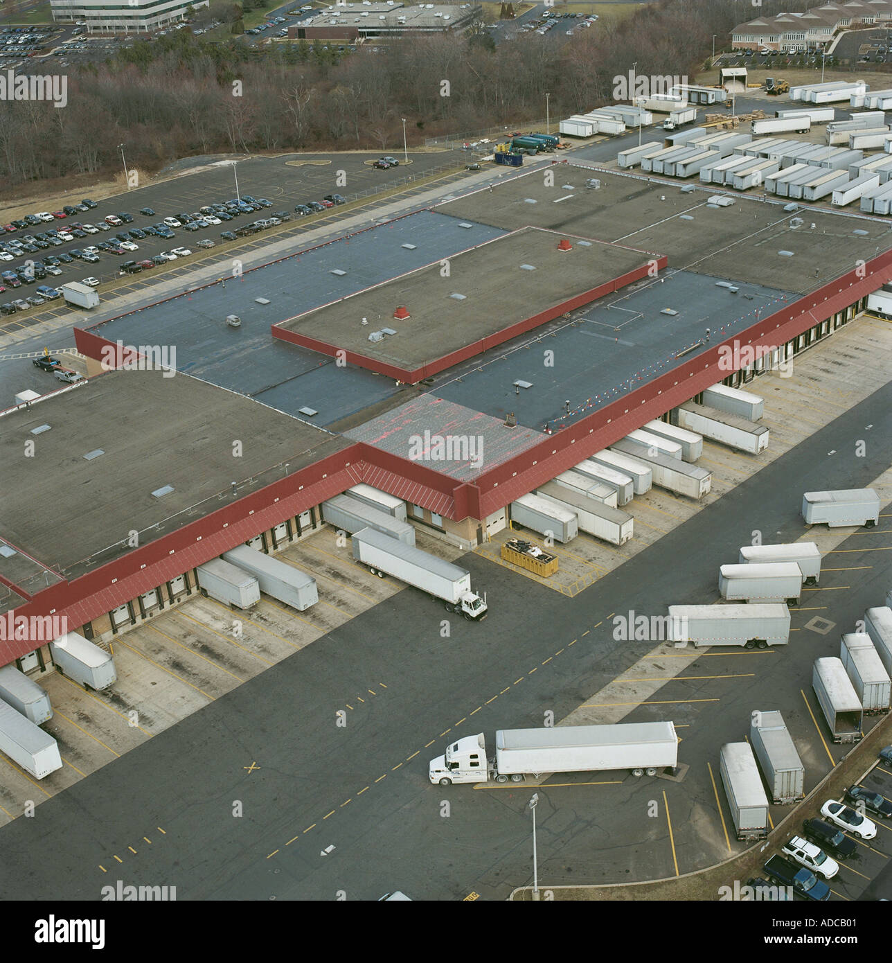 Real estate industry lorries hi-res stock photography and images - Alamy