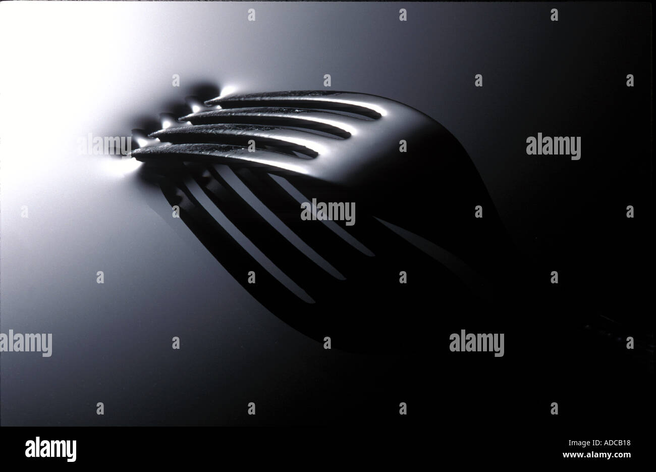 Black fork artistic abstract detail hi-res stock photography and images ...