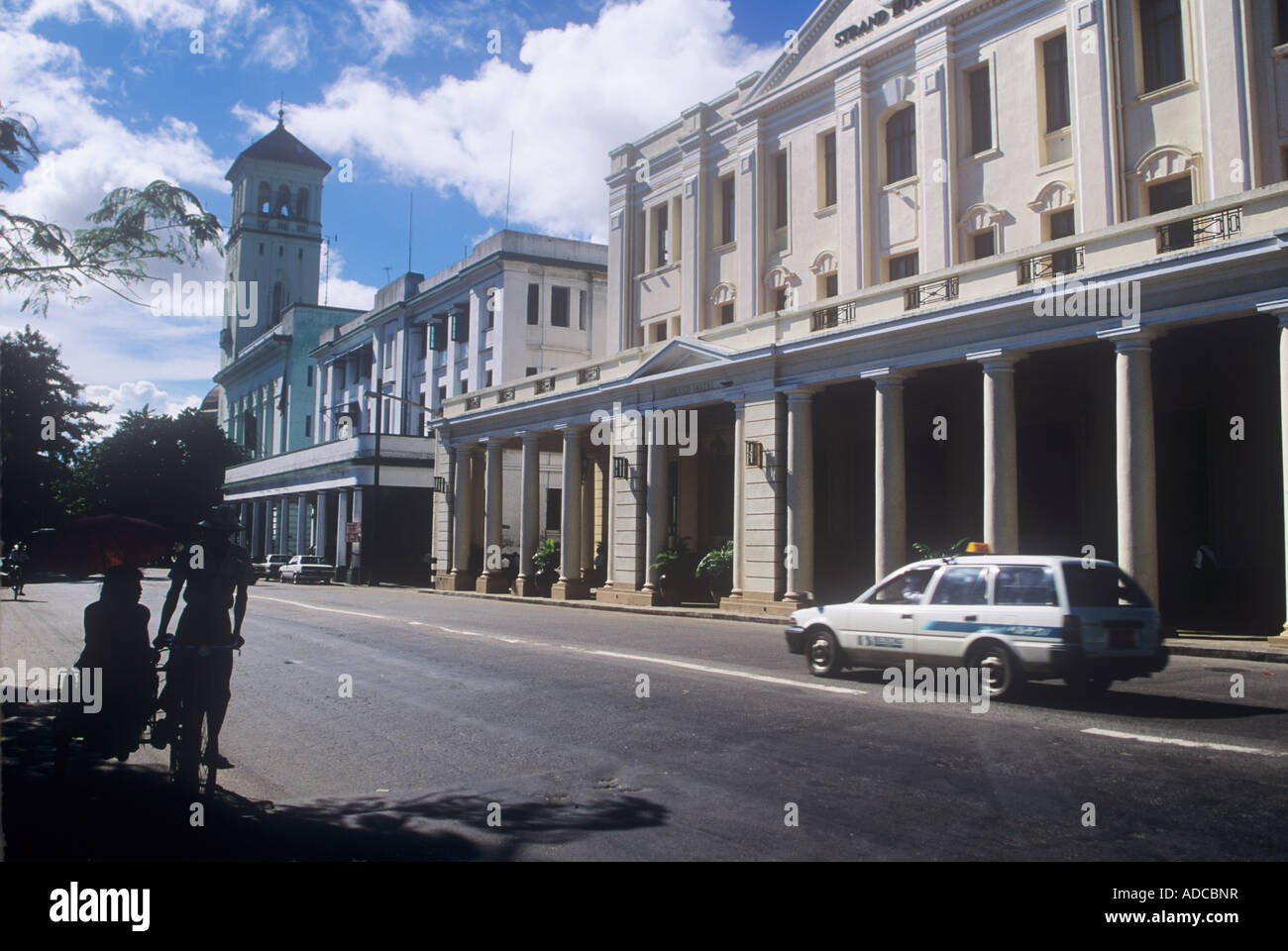 The old Strand Hotel in Rangoon Burma, 1996 Stock Photo - Alamy