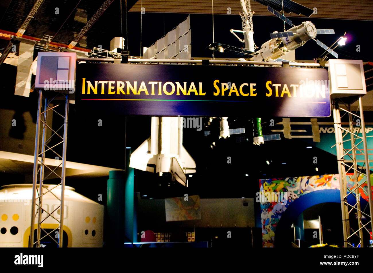 International Space Station Display Located at NASA in Houston, TX ...