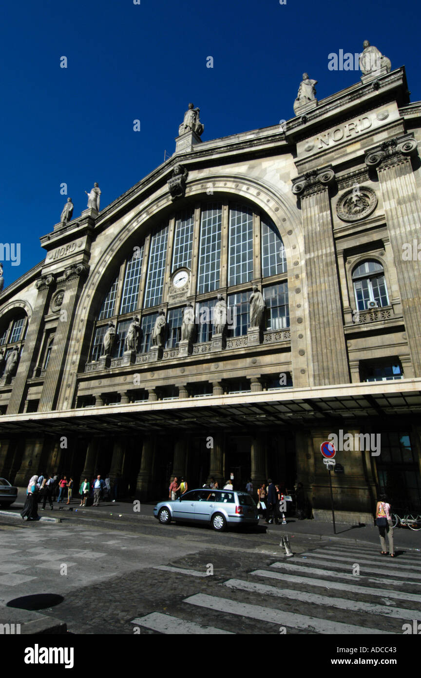 Gare du Nord train station Paris France Stock Photo - Alamy