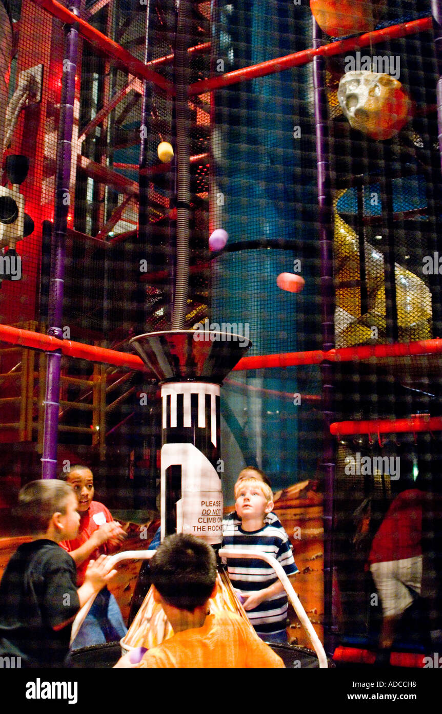 Children Playing at a Playscape at NASA in Houston, TX Stock Photo - Alamy