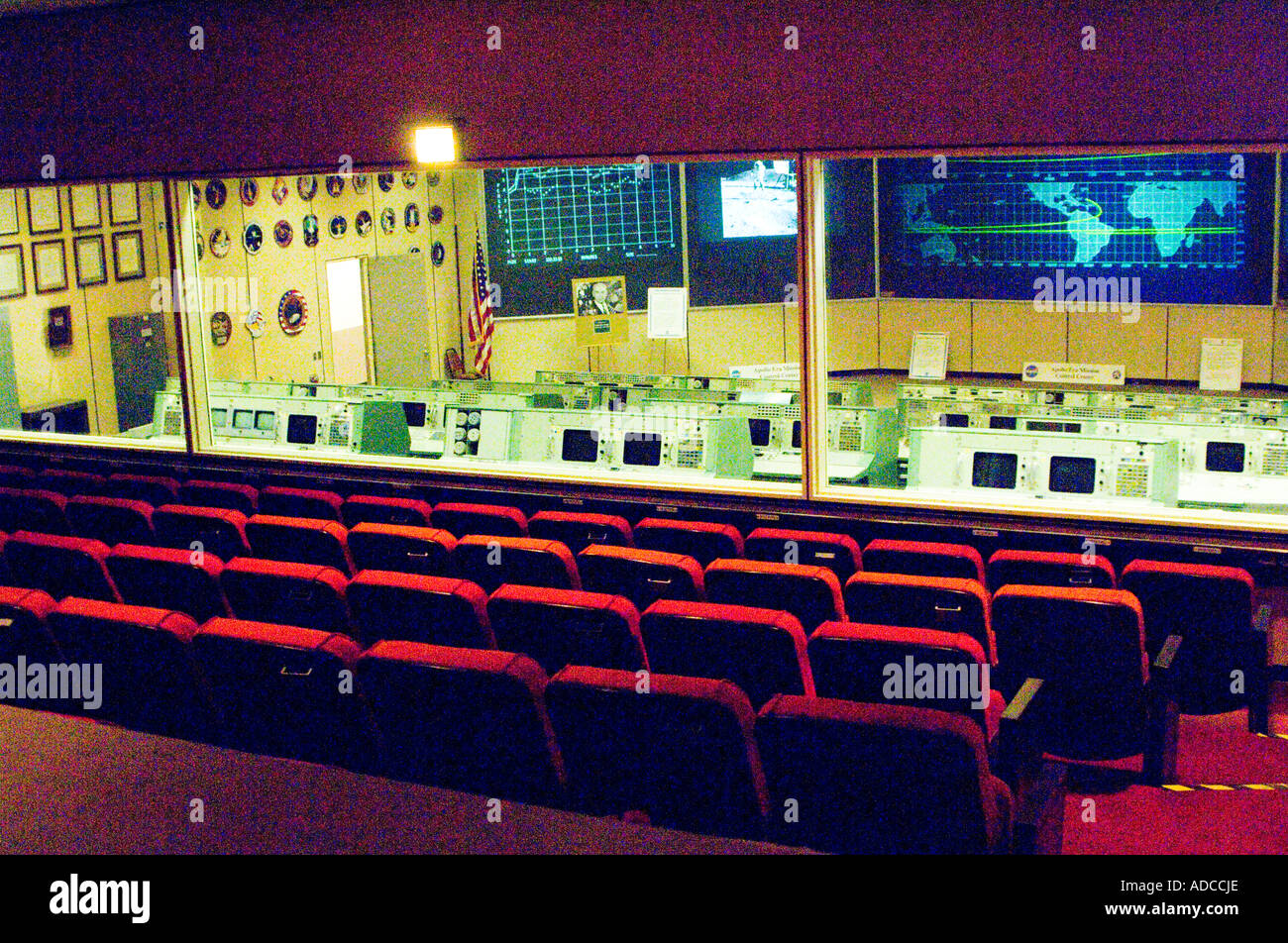 Mission Control at NASA in Houston Stock Photo - Alamy