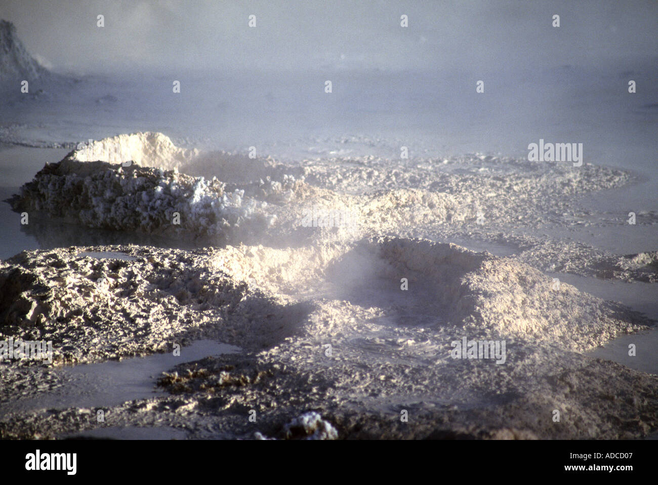 Volcanic tableland yellowstone national park hi-res stock photography ...
