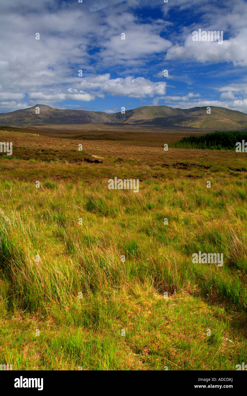 The Nephin Beg Range from Ballycroy, County Mayo, Ireland Stock Photo ...