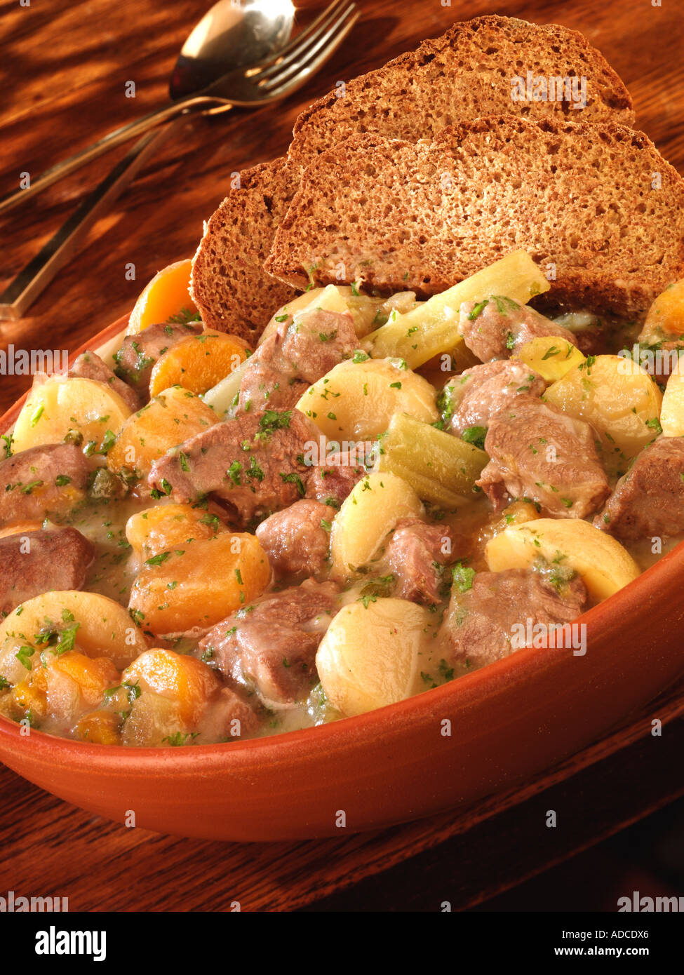 TRADITIONAL IRISH STEW Stock Photo - Alamy